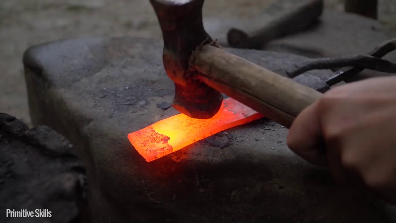 Primitive Skills How To Make a Hand Plane, Forged chisel, woodworking ...