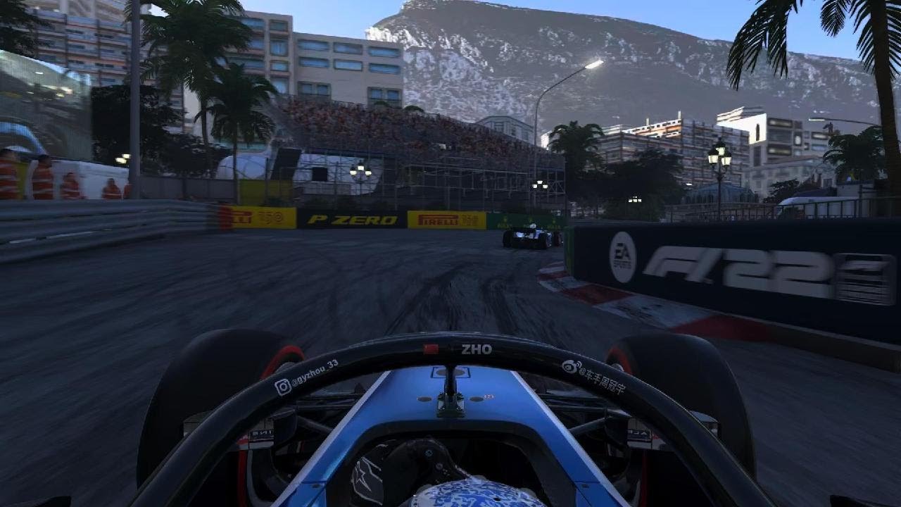 F1 22 F2 Monaco Onboard - YouTube
