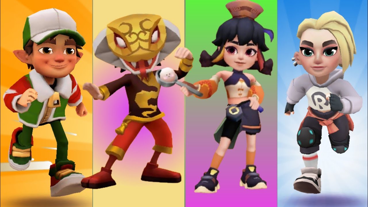 Subway Surfers Year of the Snake - Elf Jake, Snake, Tang Yuan and ...