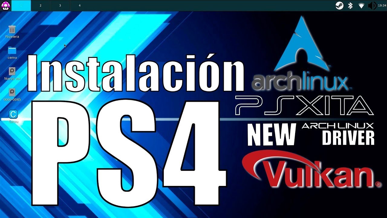 Instalar Arch linux en PS4 v9.00 psxita ITmania v3.1 versión 2022 ...