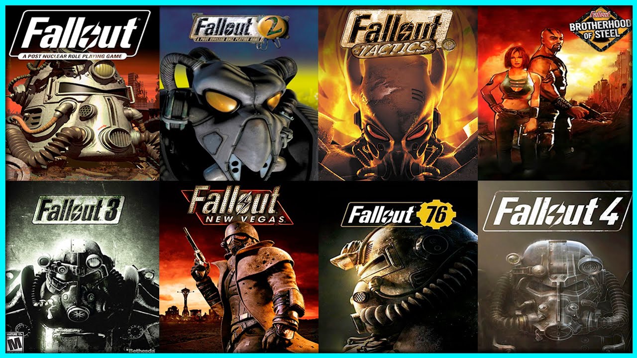 THE EVOLUTION OF FALLOUT GAMES (1997-2025) - YouTube