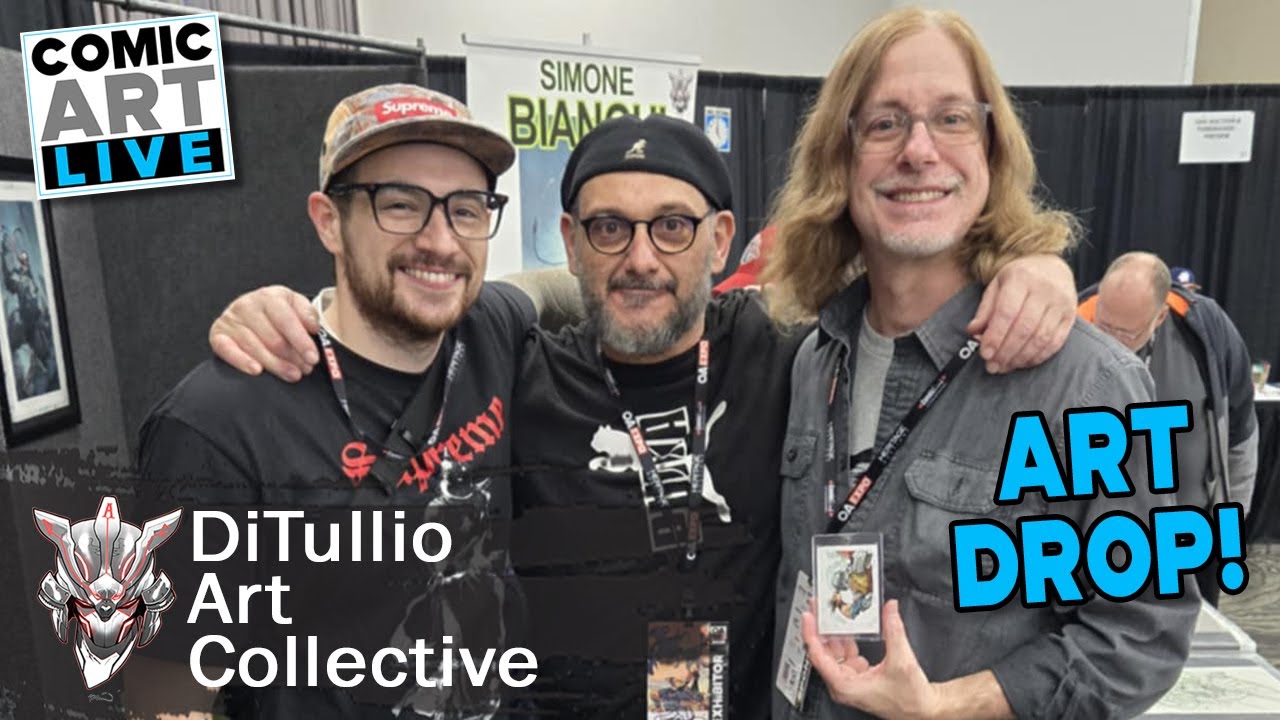 Ditullio Art Collective Comic Art Drop - 60 New Artworks For Sale - YouTube