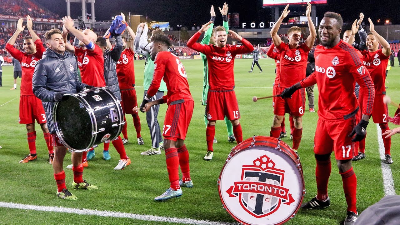 Toronto FC Playoff Celebrations - YouTube