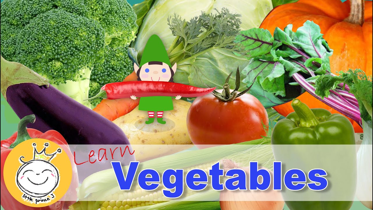 Learn Vegetables | Real Vegetable Pictures and Name for Kids - YouTube