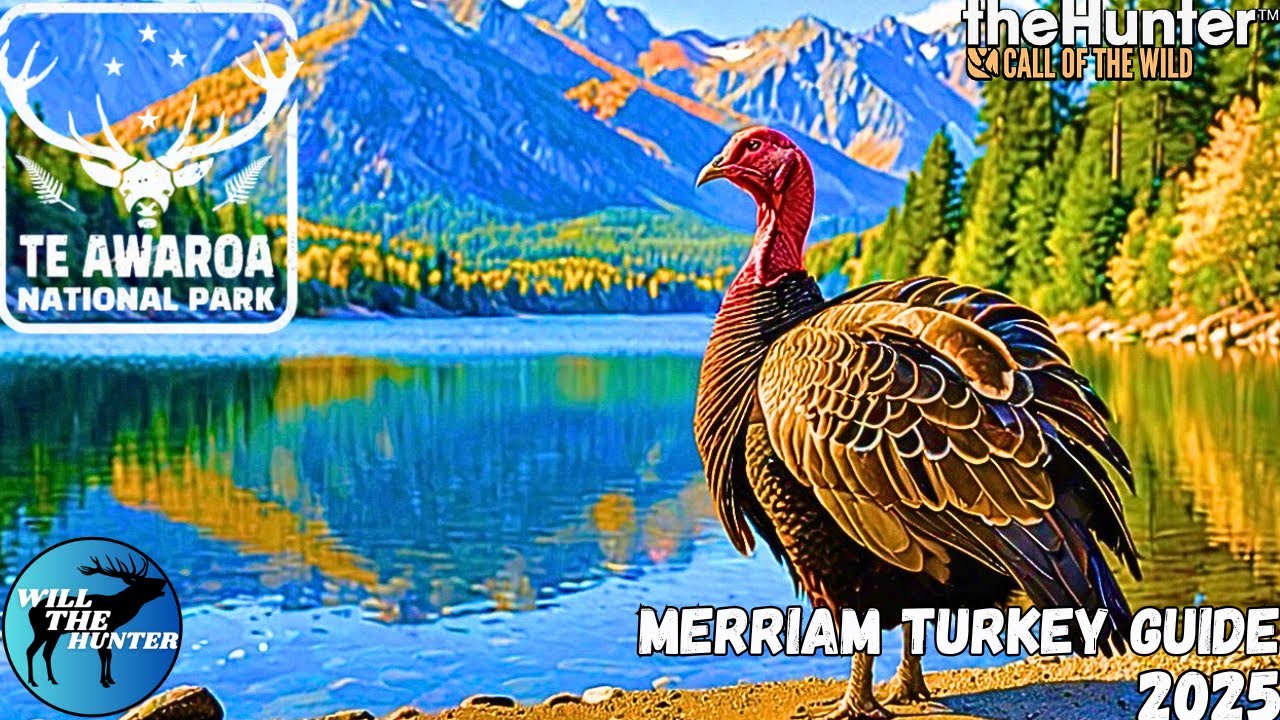 Te Awaroa Merriam Turkey Guide | TheHunter Call Of The Wild 2025 - YouTube