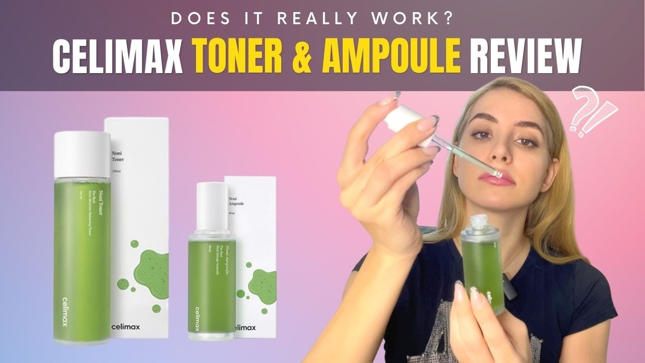 Best Toner for Hydrating Skin 2023 : Celimax Noni Toner and Ampoule ...