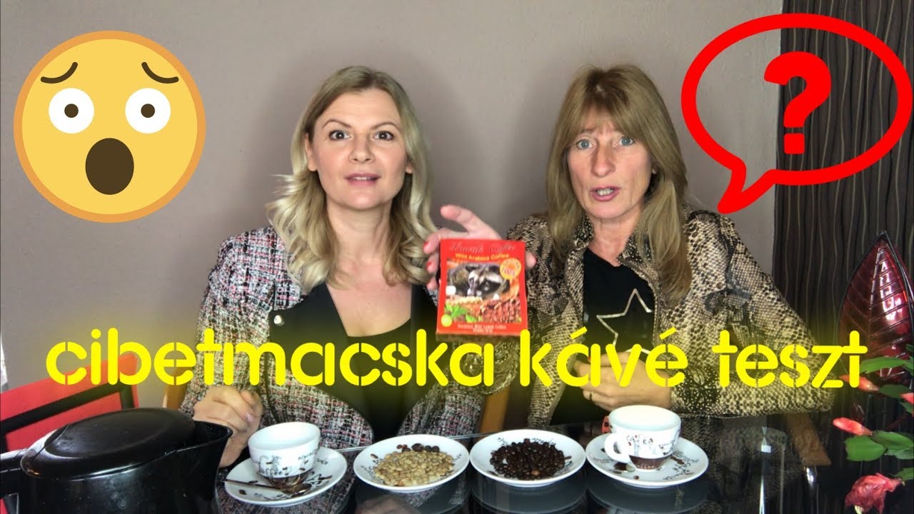 Cibetmacska kávé teszt - YouTube