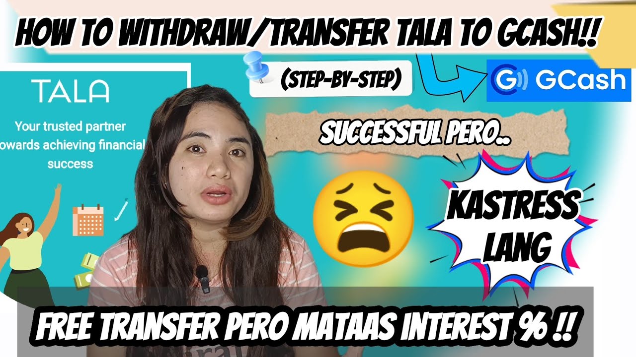 HOW TO TRANSFER TALA MONEY TO GCASH (CHARGE FREE) STEP-BY-STEP ...
