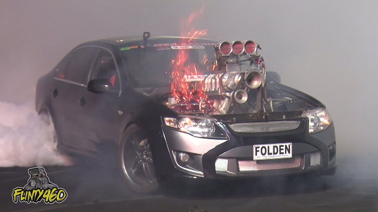 LS1 FG G6 FALCON "FOLDEN" TEARS IT UP AT RED CENTRE NATS - YouTube