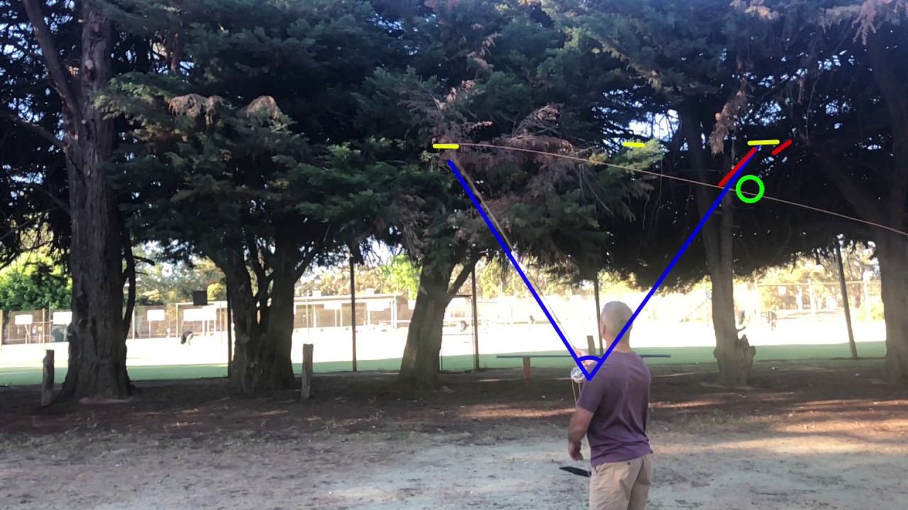 Straight line tip path - YouTube