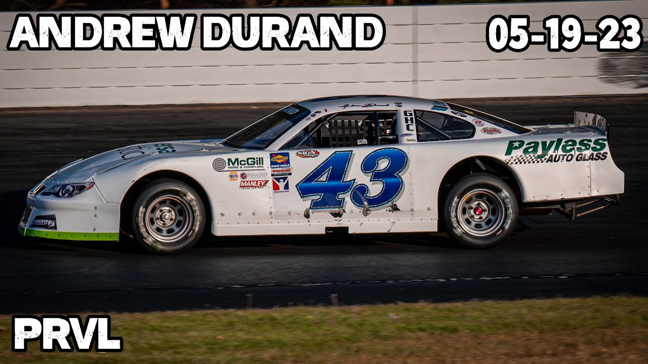Andrew Durand - #43 Late Model (STAFFORD // 05-19-23) - YouTube
