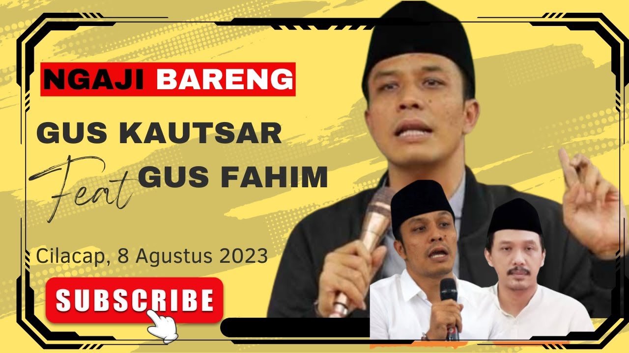 LIVE Pengajian Akbar Bersama Gus Kautsar & Gus Fahim dari Ponpes Al ...