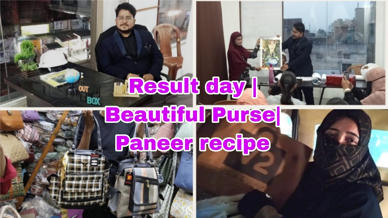 Beautiful Purse & Shopping vlog | Drawing competition result day| Shahi ...