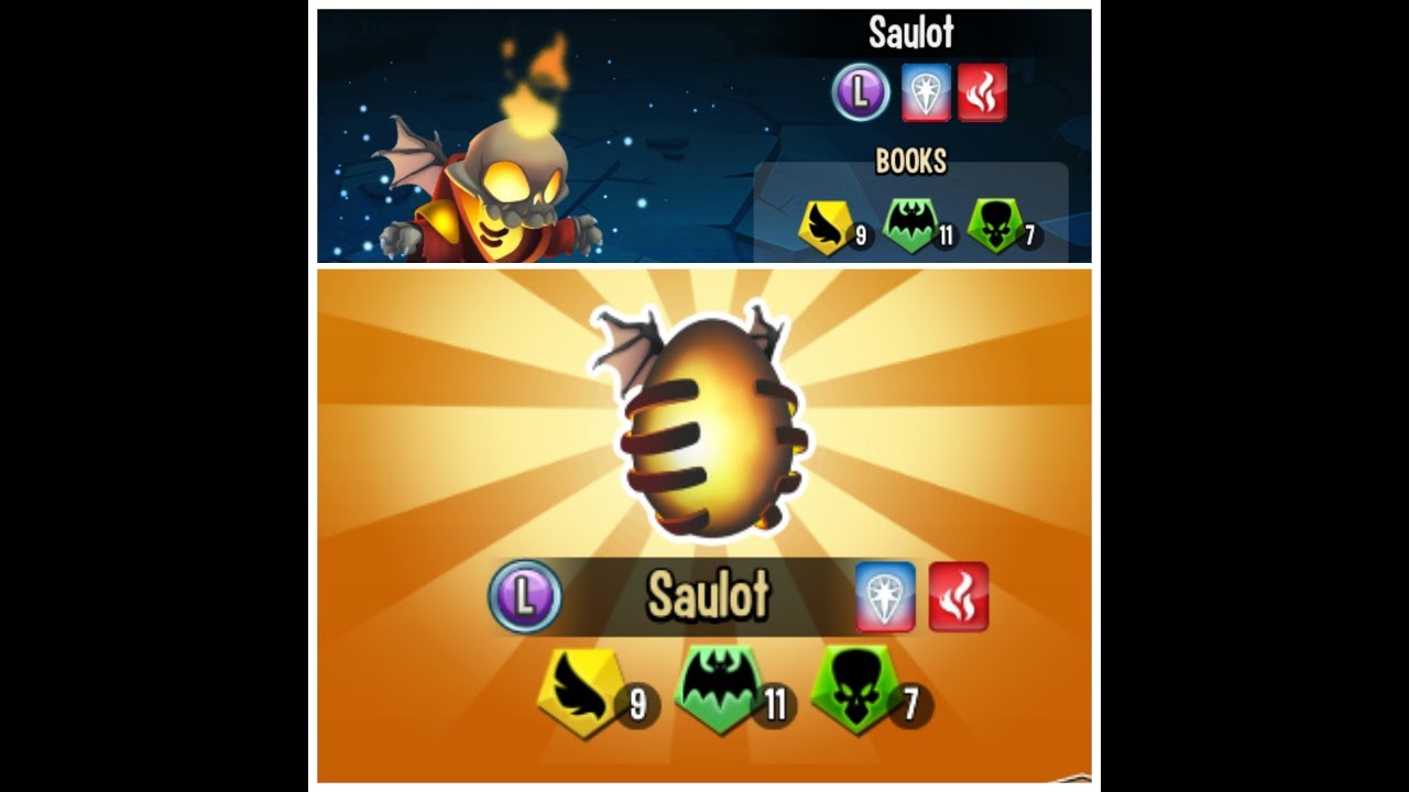 Monster Legends - New Legendary Fire Monster - Saulot - YouTube