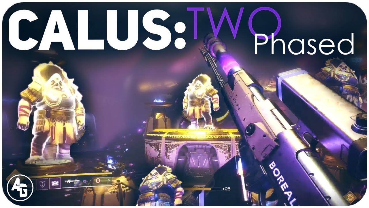 Destiny Calus Two-Phased | Leviathan Raid Final Boss - YouTube