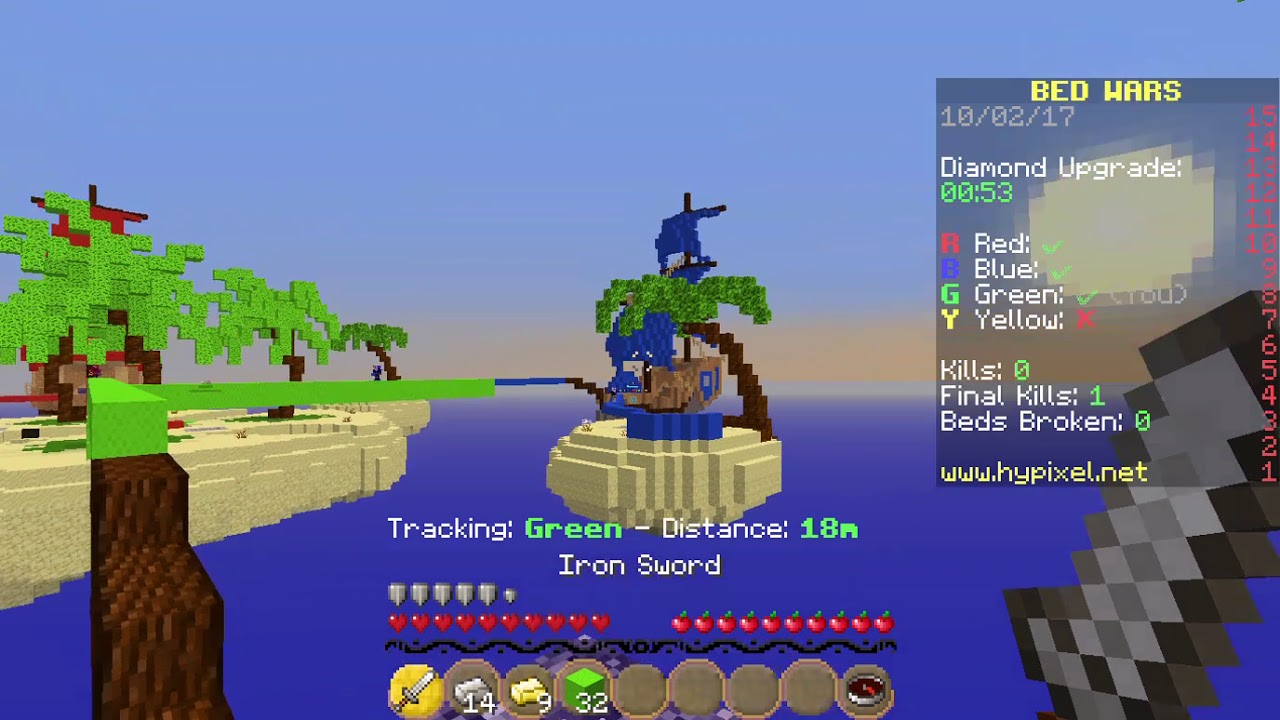 "Back with some decent bed wars."Minecraft,Hypixel gameplay. - YouTube
