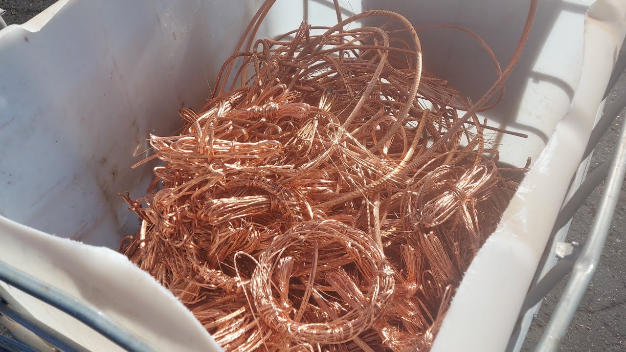 Half Ton Copper Loaded and Sold $$ - YouTube