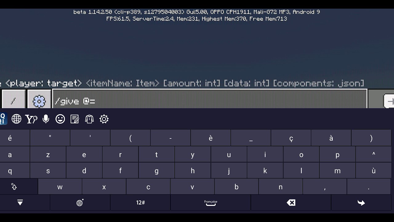 cara membuat command block dan menaruh tombol - YouTube