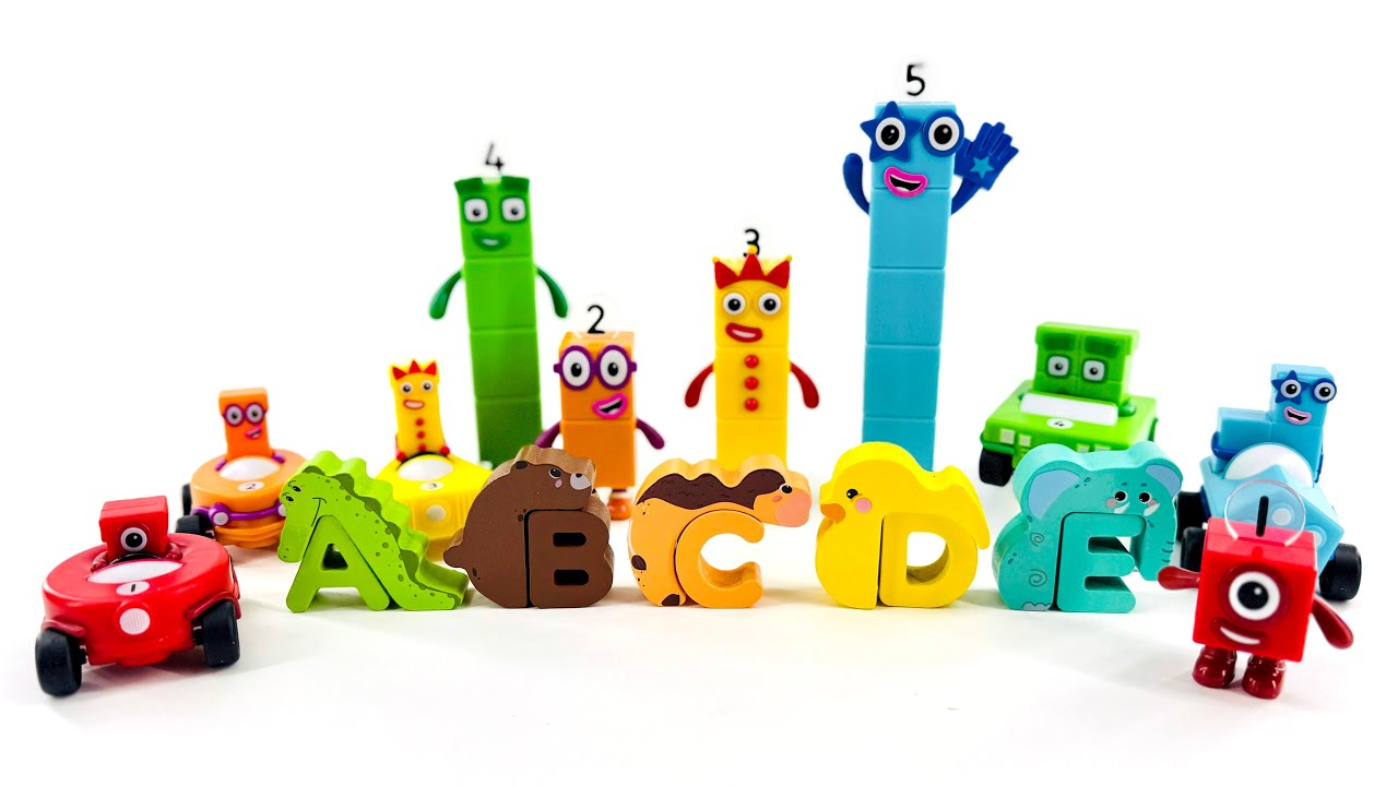 Numberblocks Toy Cube Activity & ABC Best Educational Toy Video Number ...