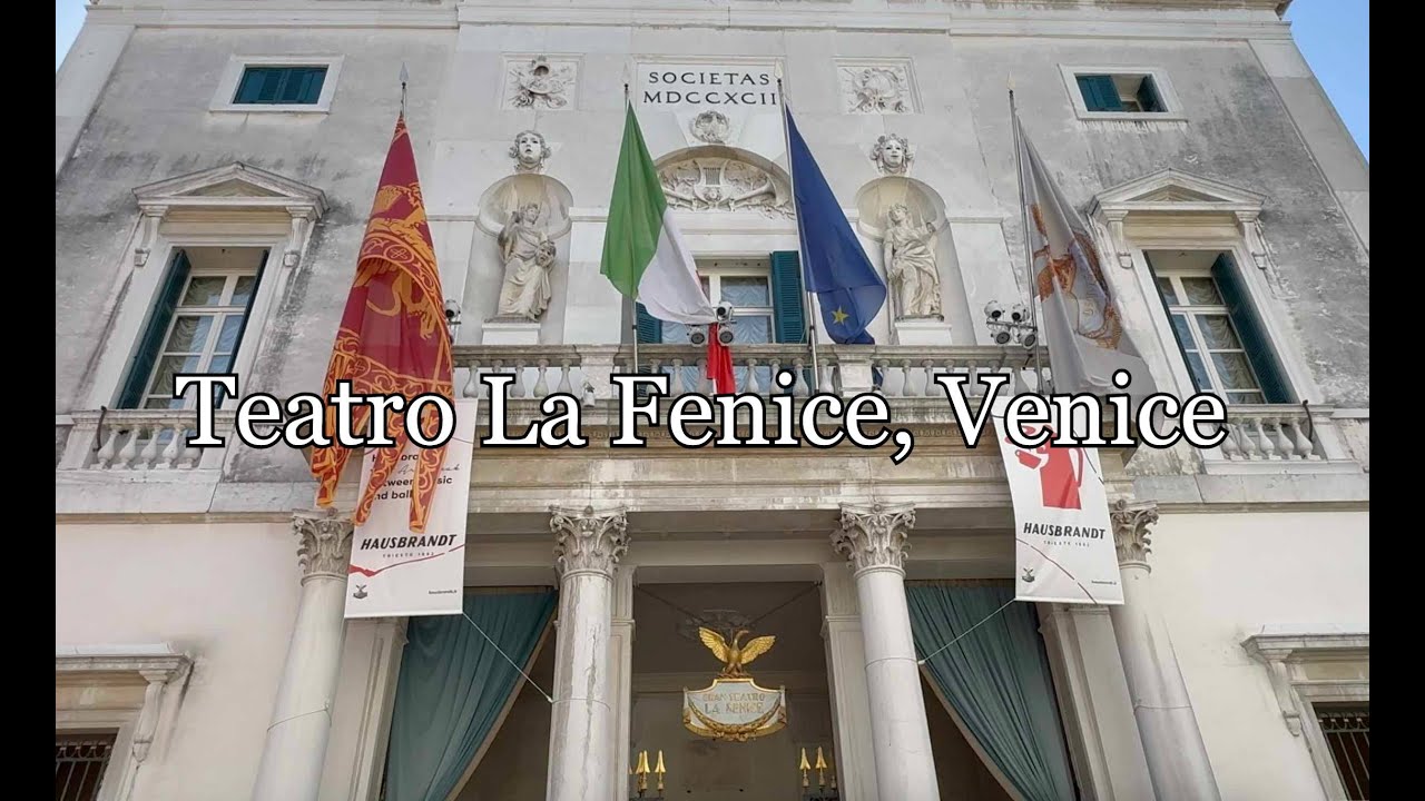 Teatro La Fenice, Venice, Italy | Mozart's Don Giovanni 2024 - YouTube