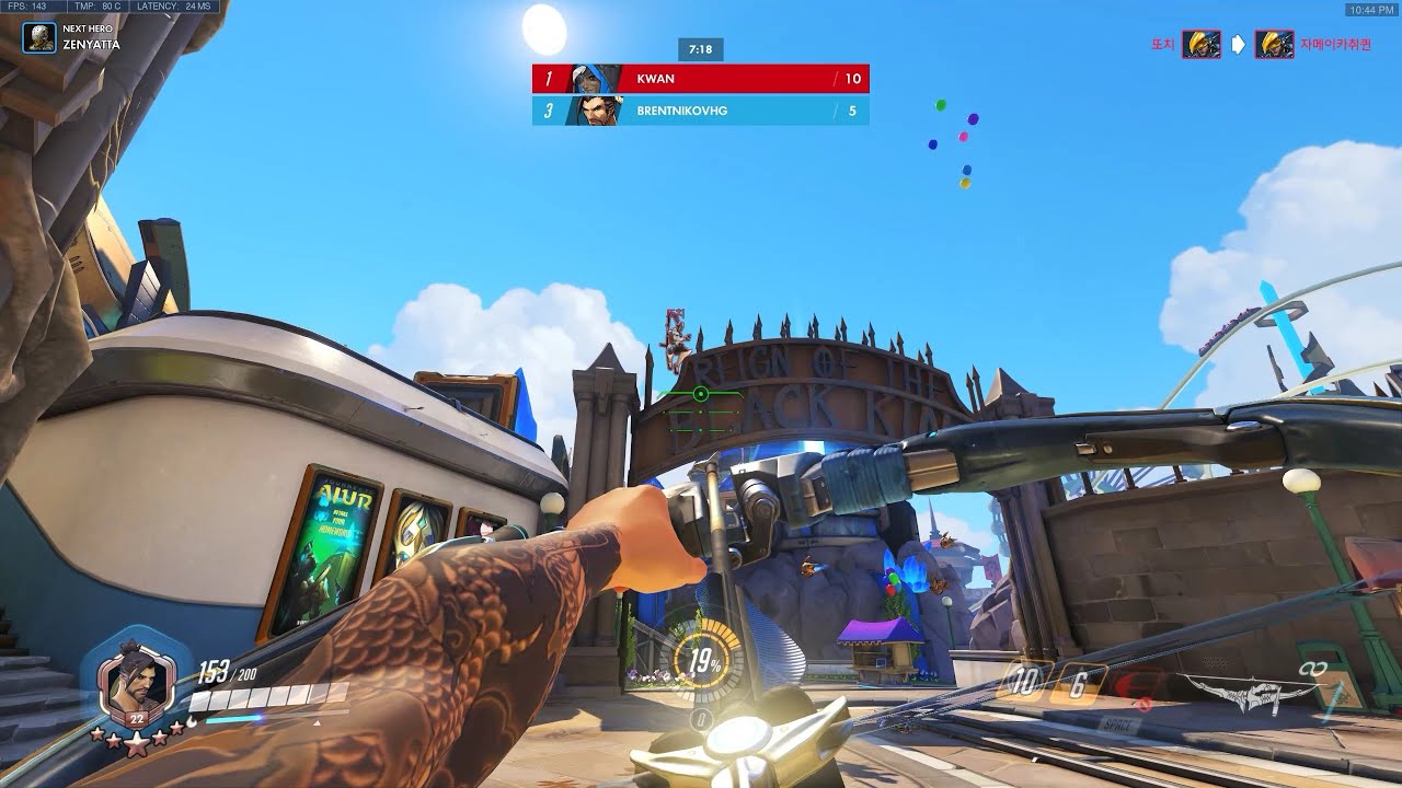 Overwatch Hero Gauntlet is fun - YouTube