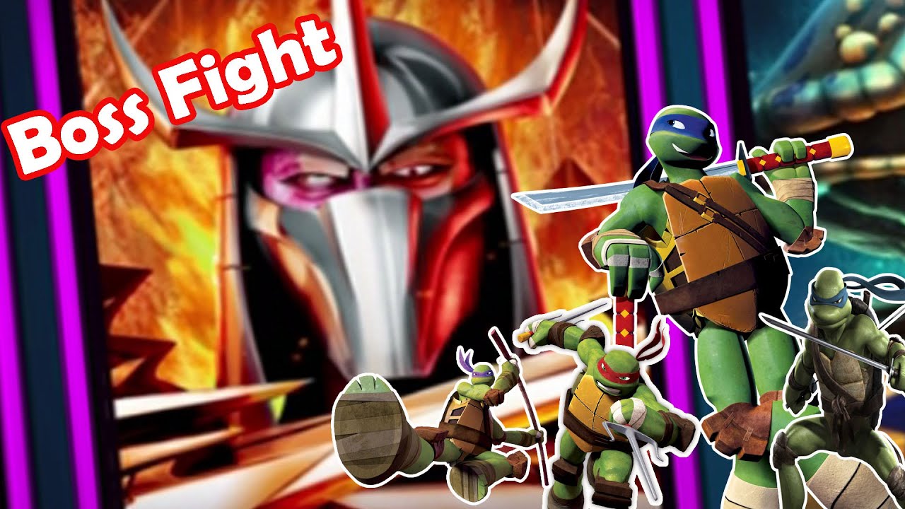 Teenage Mutant Ninja Turtles: Legends- Chapter 3 (Final Boss Fight) A ...