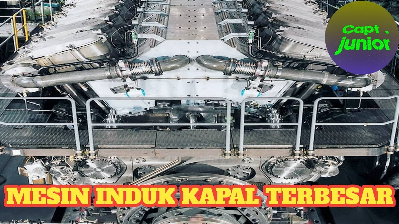 Mesin induk kapal raksasa - YouTube