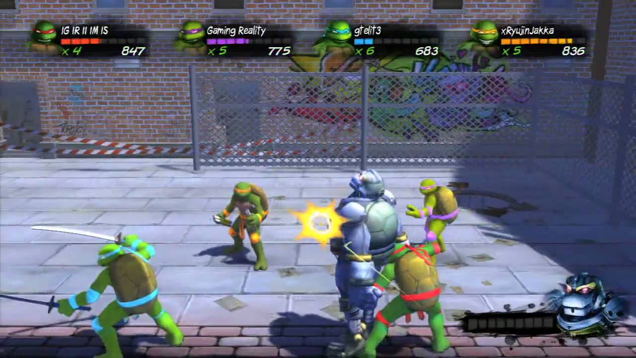 TMNT Gameplay HD - YouTube