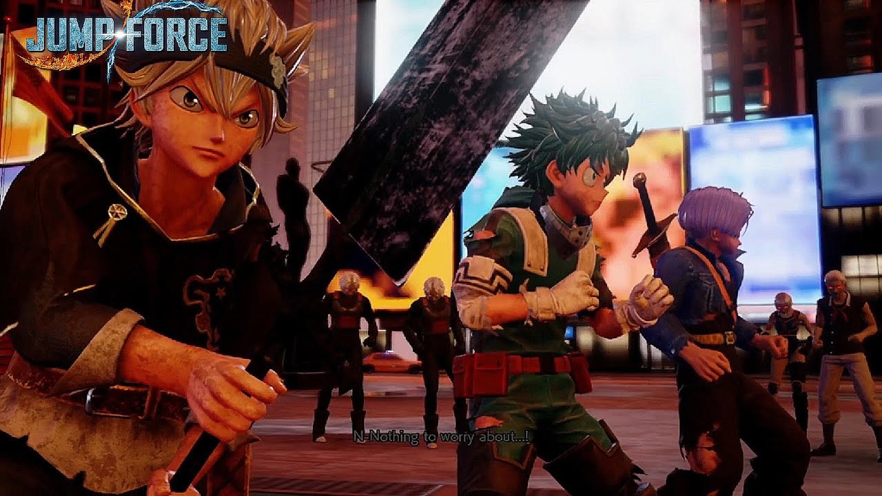 Piccolo protects Asta, Deku and Trunks | Jump Force Gameplay 60 FPS ...