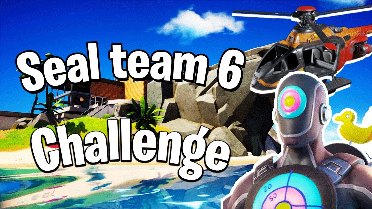 Seal Team Six Fortnite Challenge - YouTube