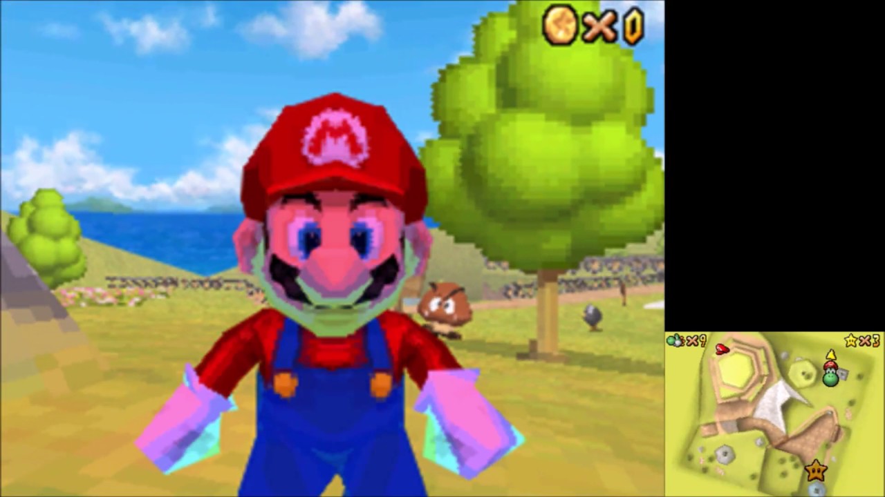 Let's Play Super Mario 64 DS Part 2: Yoshi's Resourceful Moves - YouTube