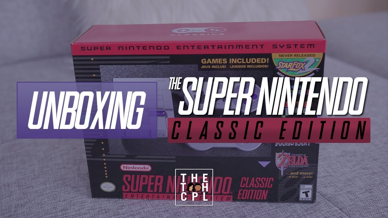 Unboxing the Super Nintendo Classic [SNES Classic] in 4K - YouTube
