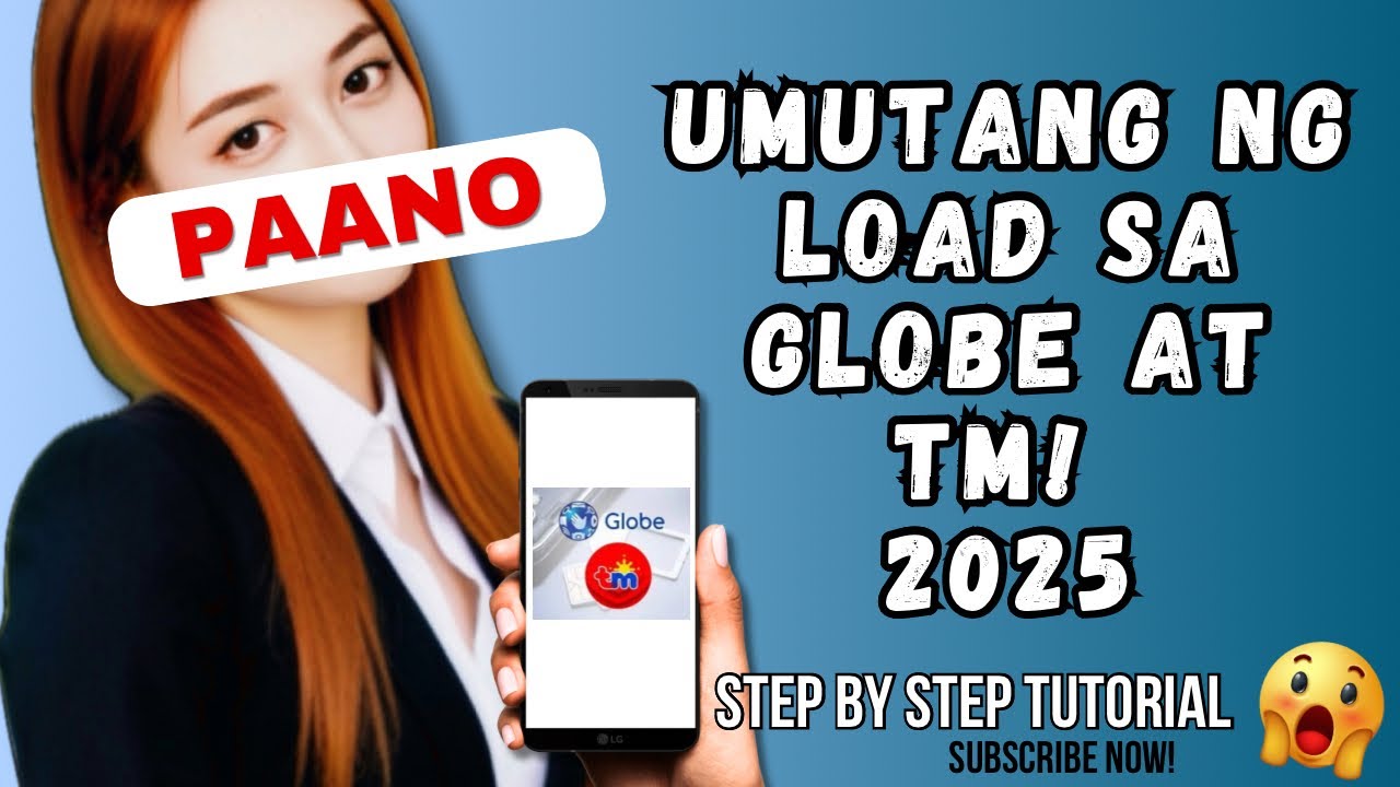 PAANO UMUTANG NG LOAD SA GLOBE AT TM 2025 | DASSHMANIA | STEP BY STEP ...