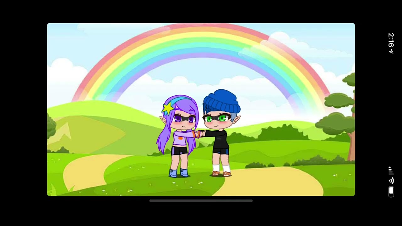 Inkling J and her boyfriend (Alex) #gachaclub #splatoon #gaming - YouTube