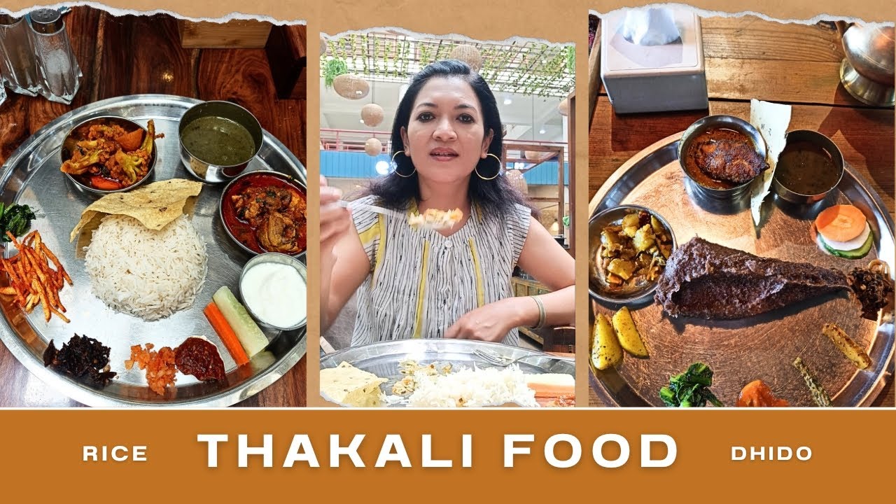 Thakali Food In Kathmandu | Vlog 77 | ByRushCreations - YouTube