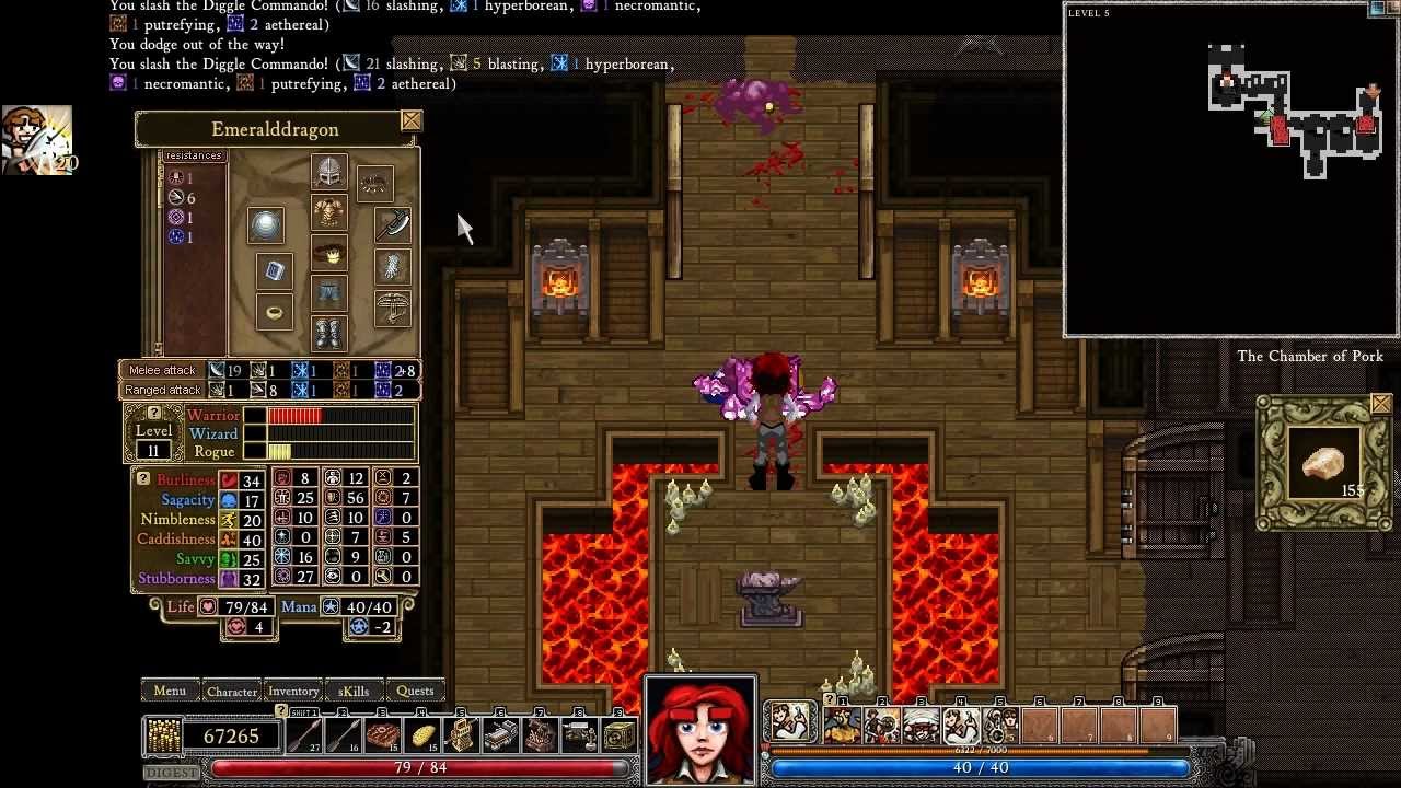 [S27][P1] Dungeons of Dredmor - Realm of the Diggle Gods - YouTube