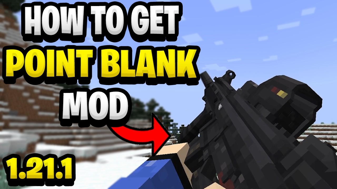 How To Download & Install Vics Point Blank Mod In Minecraft - YouTube