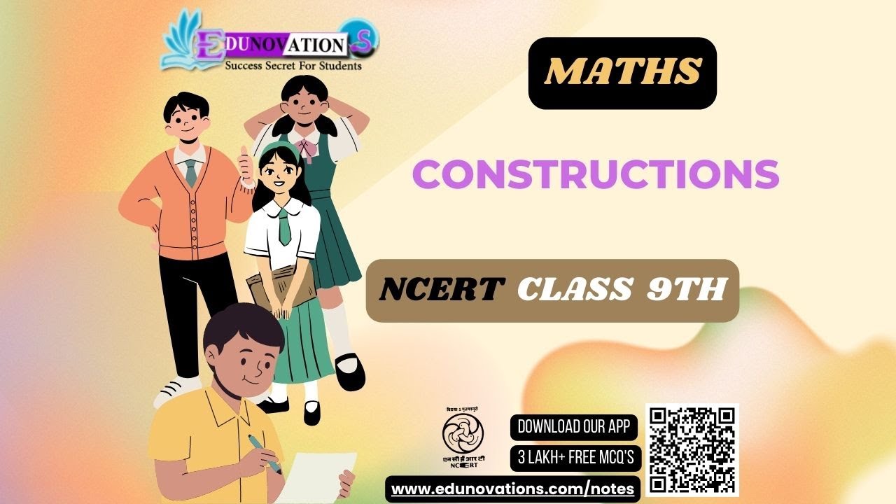 Constructions | NCERT Class 9 MATHS | CBSE - YouTube