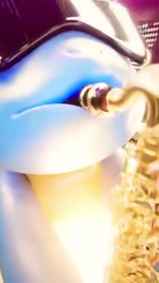 #pokemon #squirtle playing #saxophone Playing with the loop and # ...