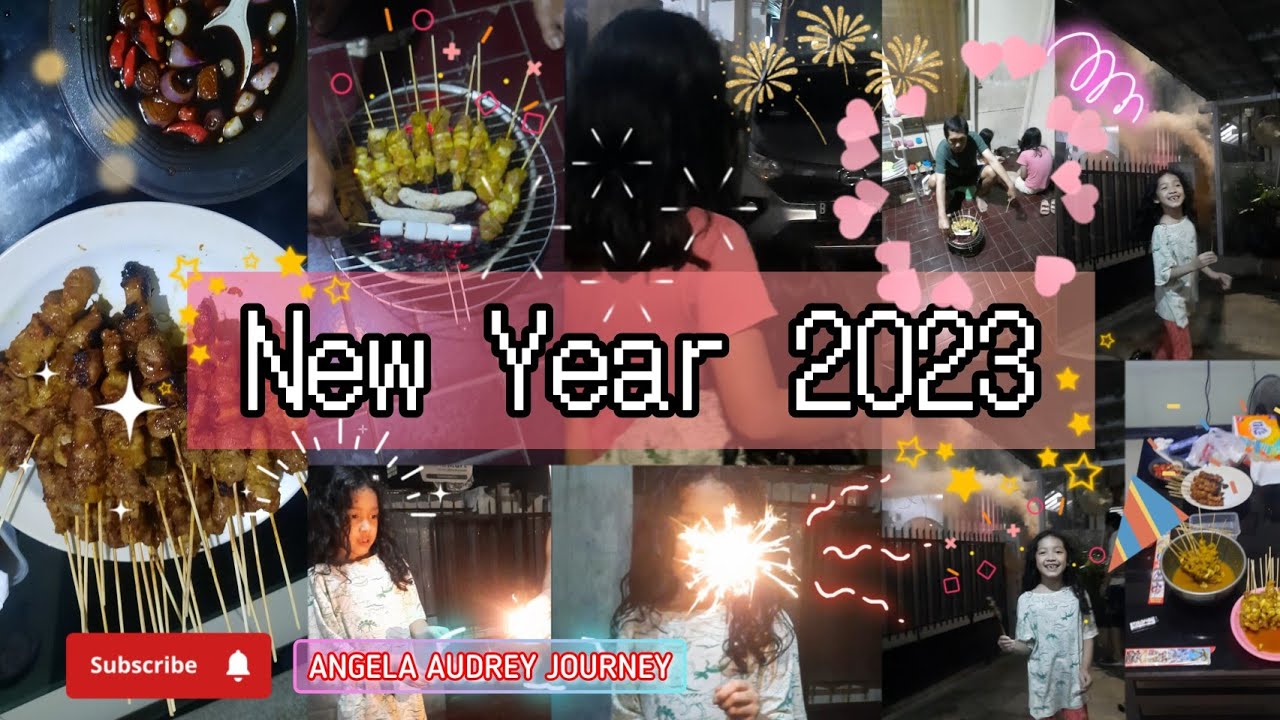 My Story ️😄 | New Year 2023 | Moment Angela Audrey saat Tahun Baru 2023 ...