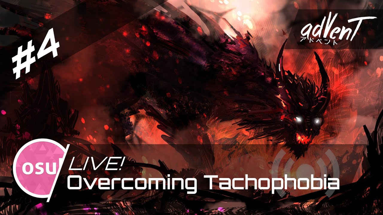osu! | Overcoming Tachophobia #4 - Keep shredding w/ fast bursts - YouTube
