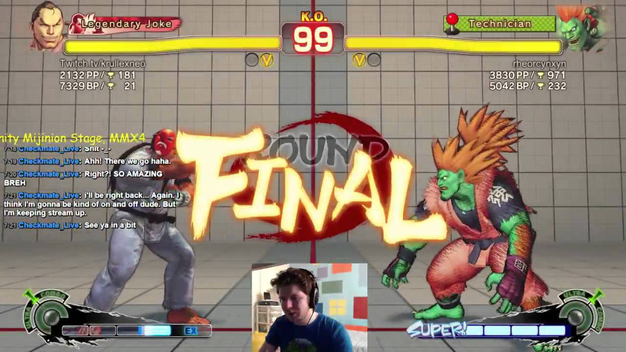 Dan vs Blanka USFIV EPIC BATTLE! - Twitch Highlight - - YouTube