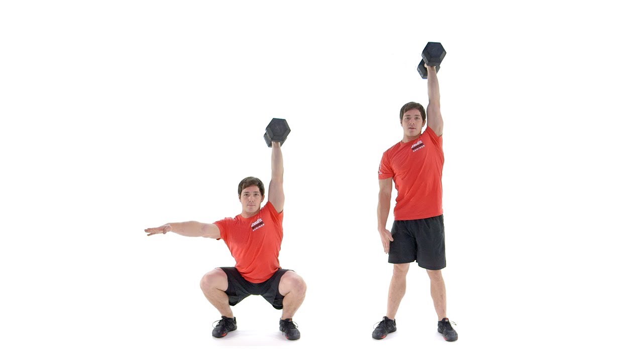 L'Overhead Squat con Manubrio Singolo - YouTube