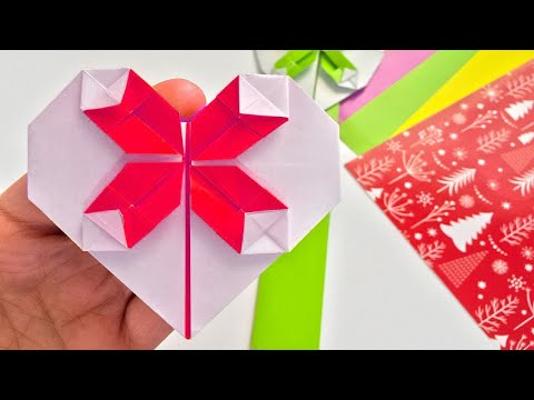 Kağıttan KOLAY Kalp Kitap Ayracı Yapımı | Okula Dönüş