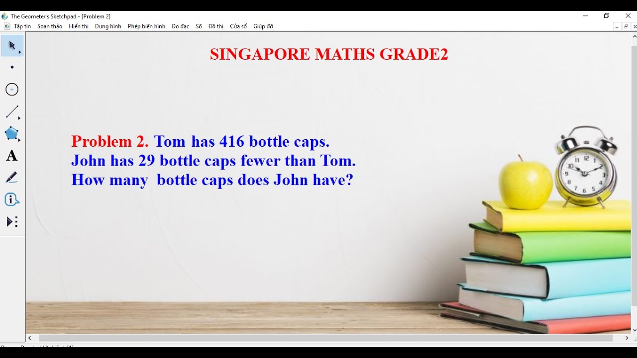 PROBLEM 2 - SINGAPORE MATHS GRADE 2 - YouTube