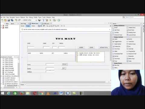 Program Java NetBean Kasir Sederhana - YouTube