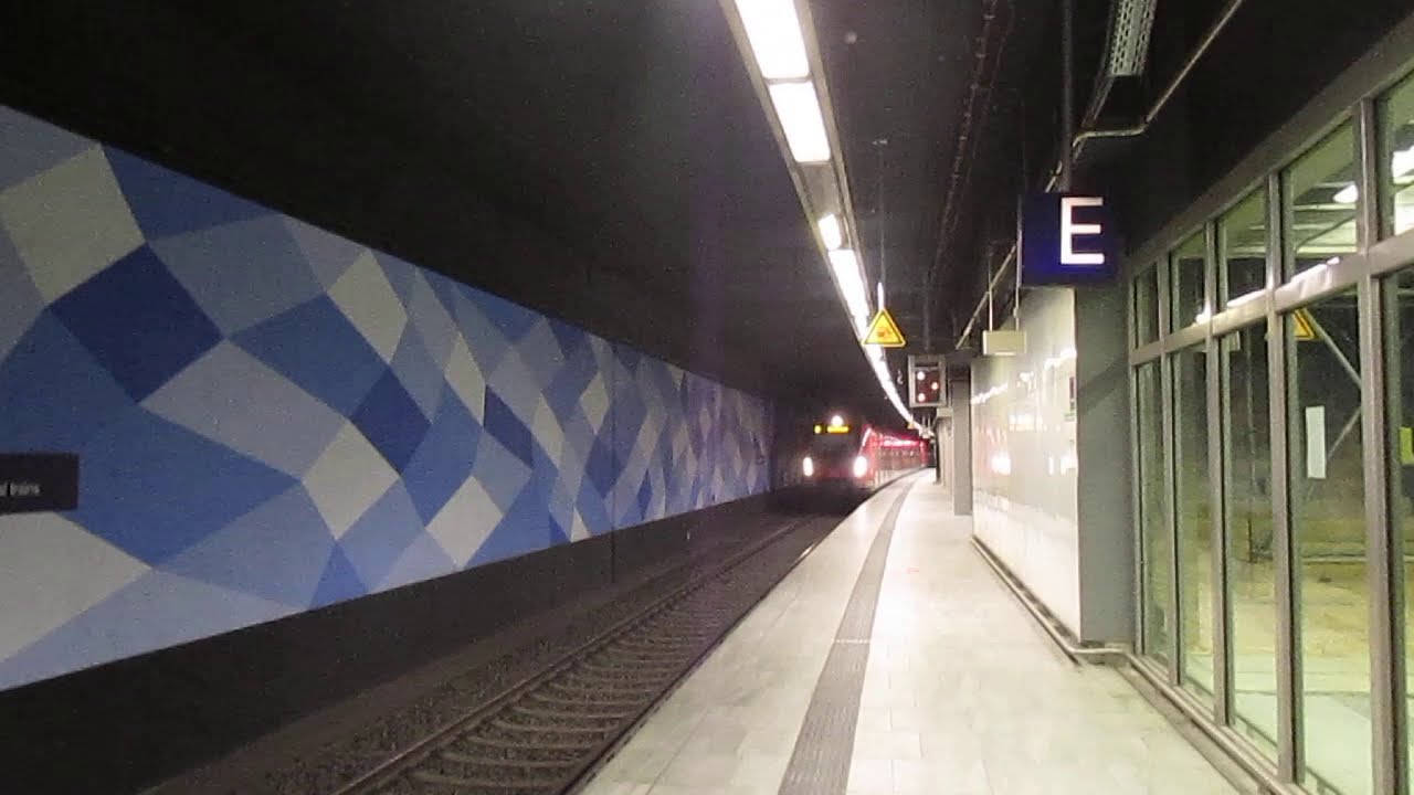 DB Deutsche Bahn DBAG Class 430 S Bahn Arriving At Frankfurt Am Main ...