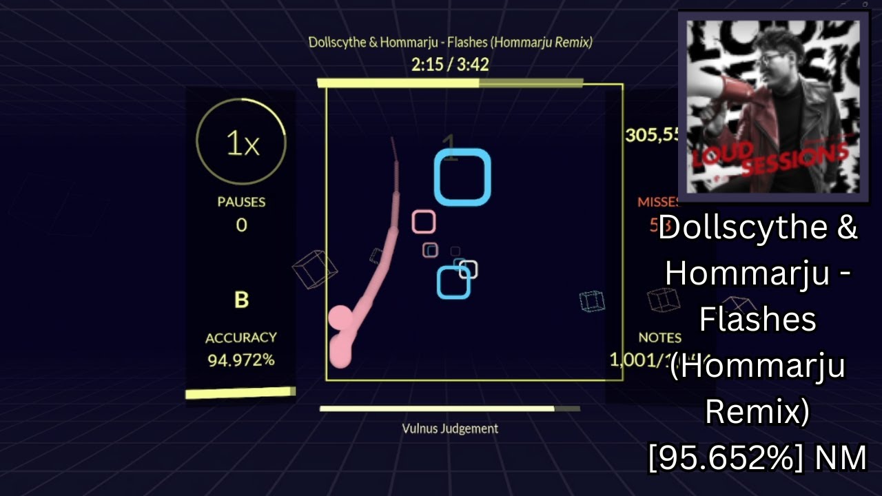 (Rhythia) Dollscythe & Hommarju - Flashes (Hommarju Remix) [98.652%] NP ...