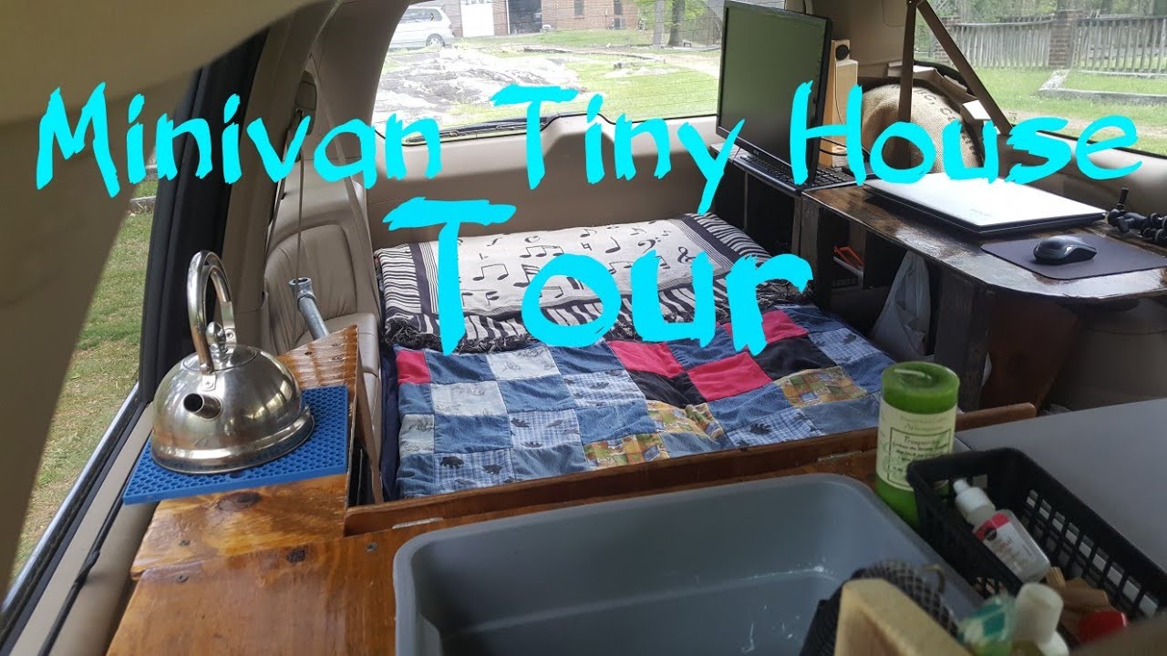 My Minivan Tiny House Tour - YouTube