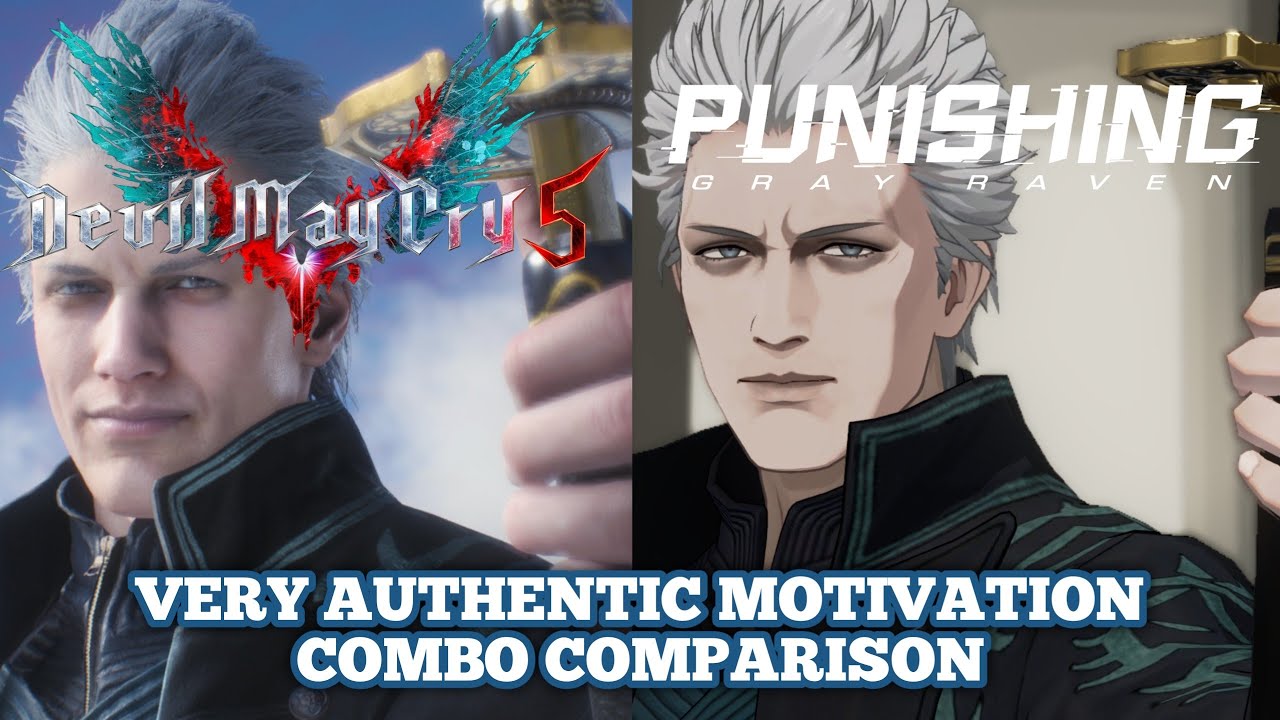 AUTHENTIC MOTIVATION COMBO | DEVIL MAY CRY 5 vs PUNISHING GRAY RAVEN ...